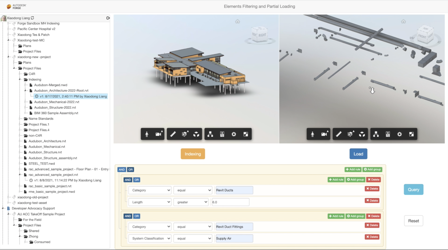 Sample Analysis Filtering Specific Elements By Model Properties Api 8033